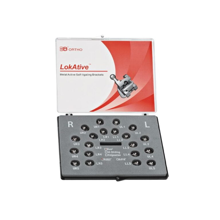 Kit Bracket Autoligado SLI ROTH Metálico | 3B Ortho - Alldental