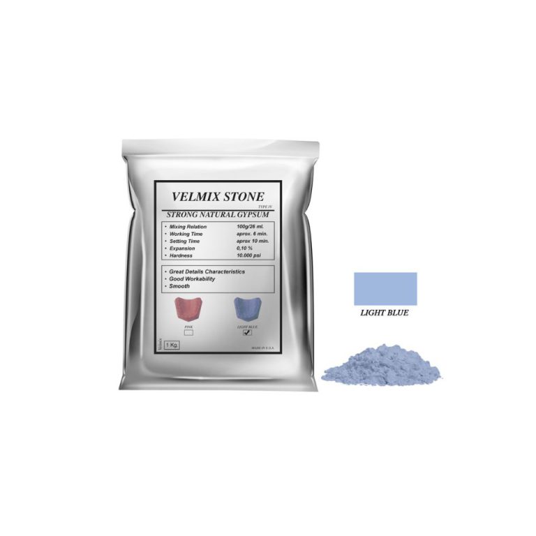 Yeso Piedra Extra Duro 1kg | Velmix - Alldental