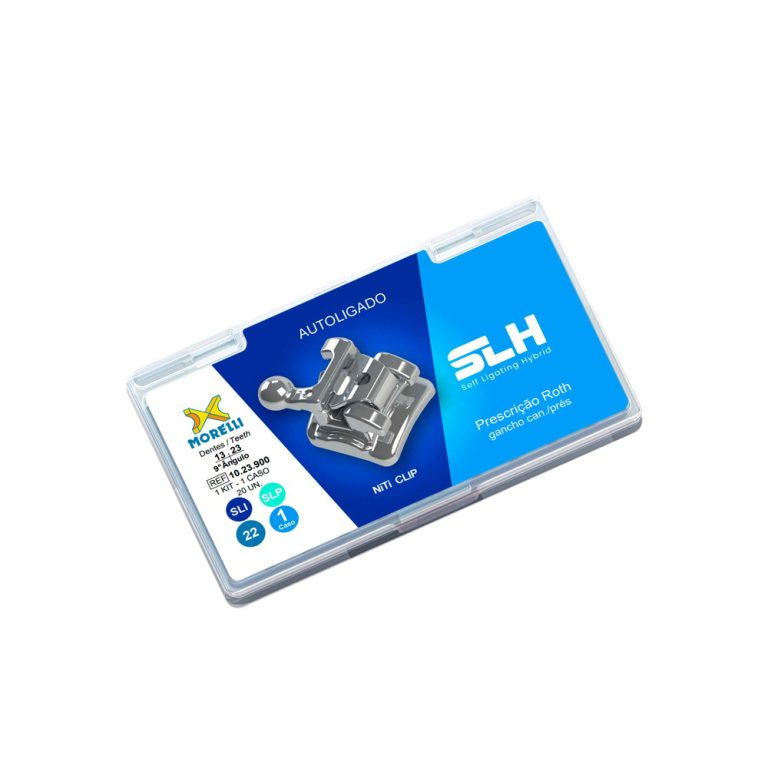 Kit Bracket Autoligado SLH (Híbrido) - Alldental